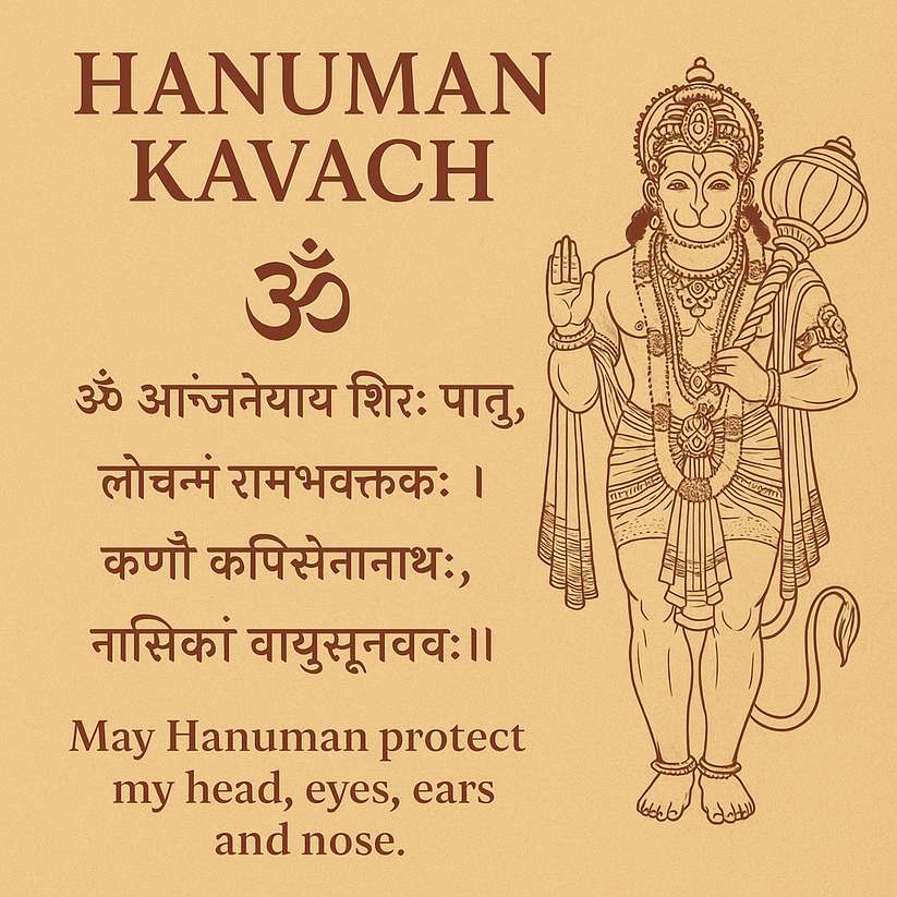 Buy Hanuman Kavach Pooja Samagri Kit Online – Authentic Protection ...